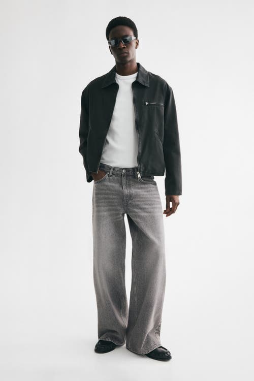 H&M H&M Wide-Leg Cotton Denim Jeans